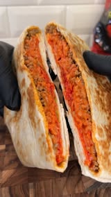 Spicy ramen Crunchwrap