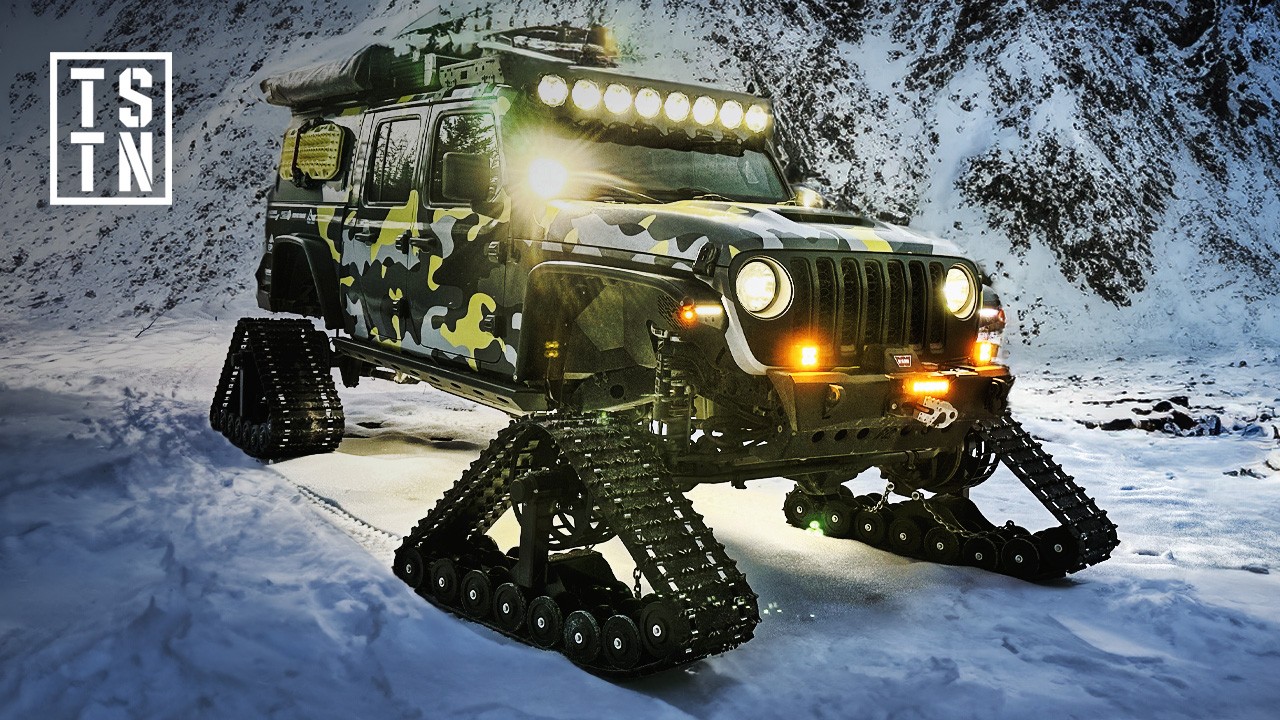 Discover how snow tracks transform my Jeep!