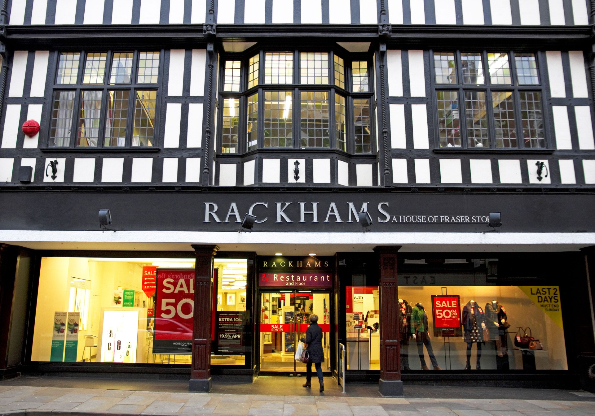 Rackhams returns as online-only store after 25 years