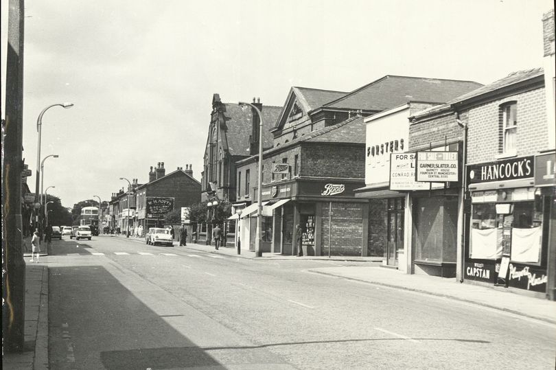 What 'on its knees' Greater Manchester high street looked like decades ago