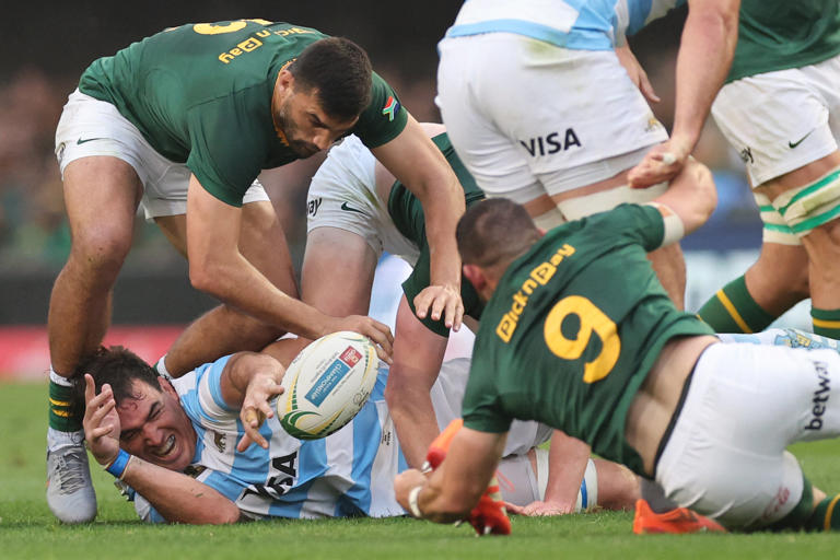 South Africa v Argentina live: Springboks thrash Pumas behind record ...