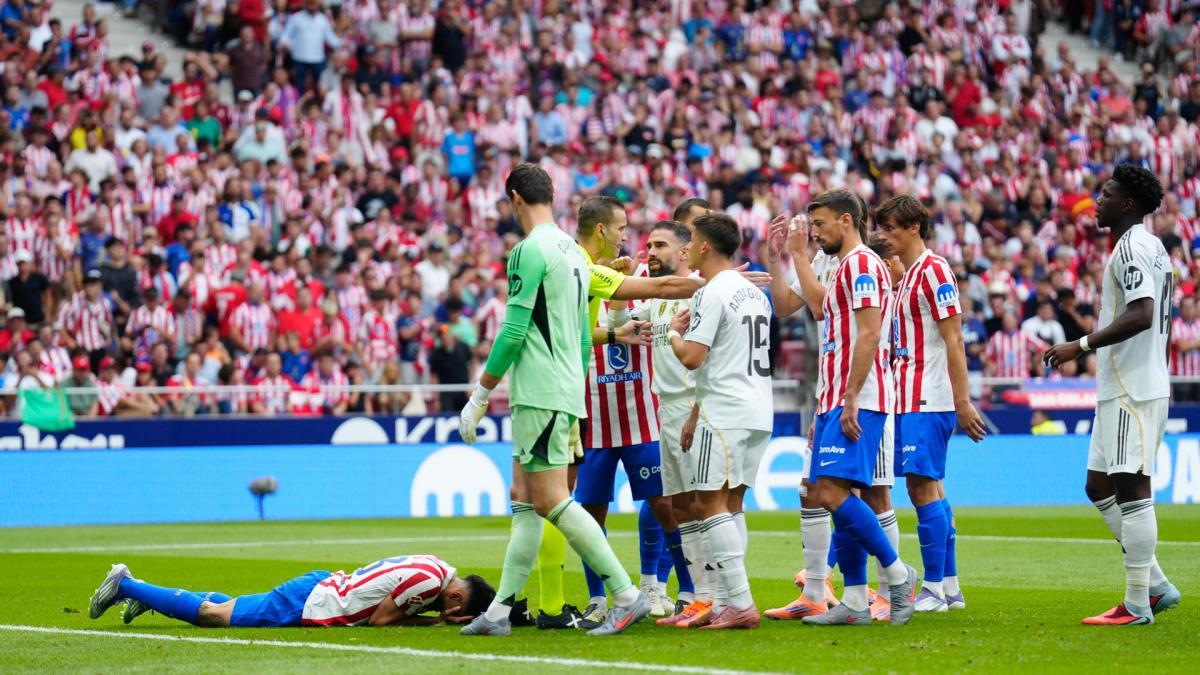 El penalti de Güler a Nico González donde el Madrid no vio nada y ...