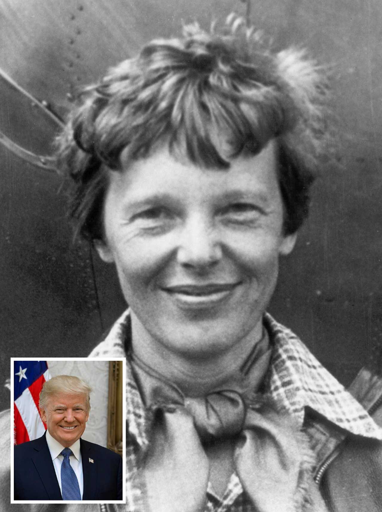 Trump Clears Amelia Earhart Records For Takeoff — But Epstein Files ...