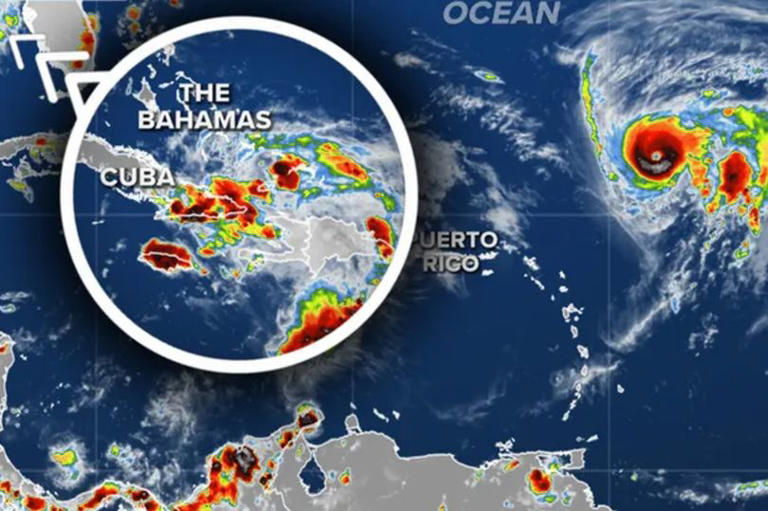 Map shows where state of emergency declared in one state as Hurricane ...