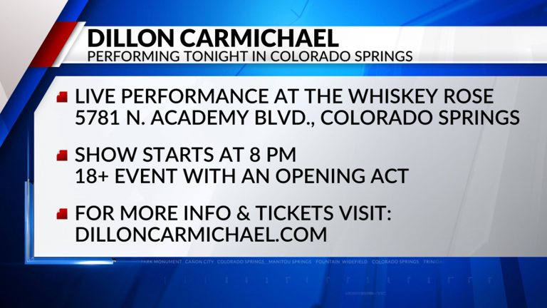 Live Country Music Tonight: Dillon Carmichael Plays at Whiskey Rose