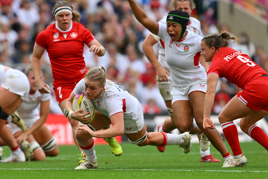 Untouchable England outclasses Canada to win Women's Rugby World Cup in ...