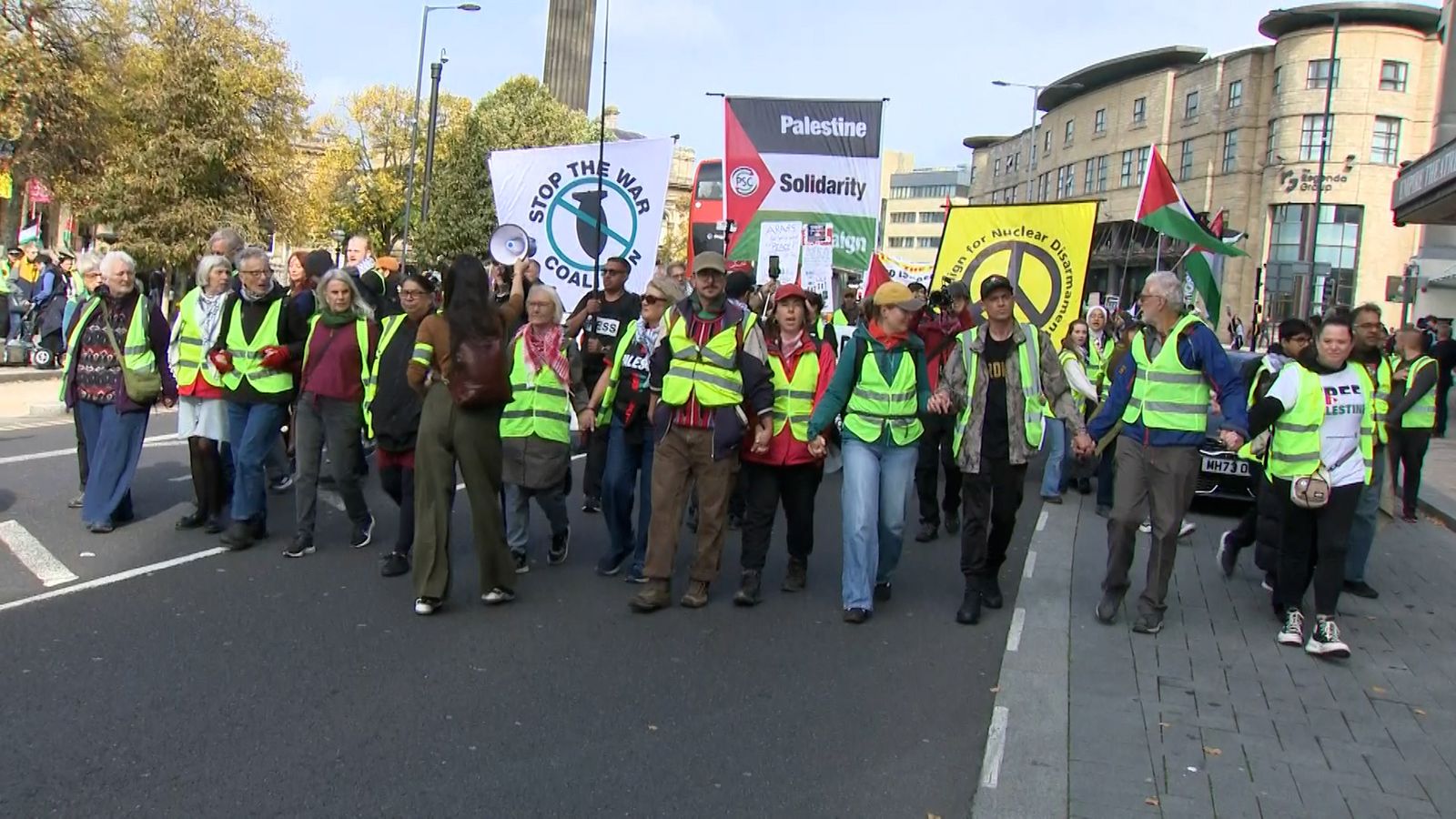 Pro-Palestine protests in Liverpool
