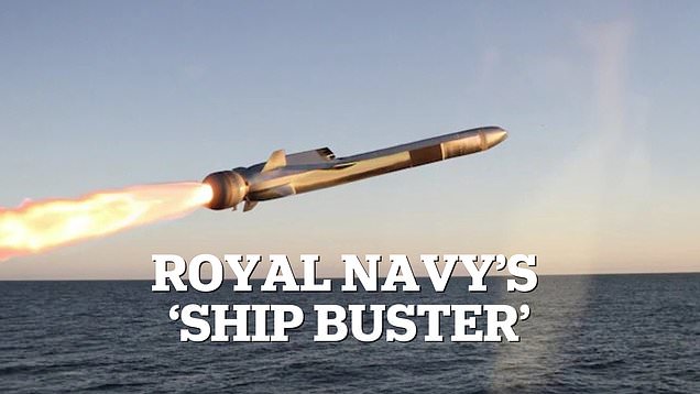 Royal Navy tests new 'ship busting' missile