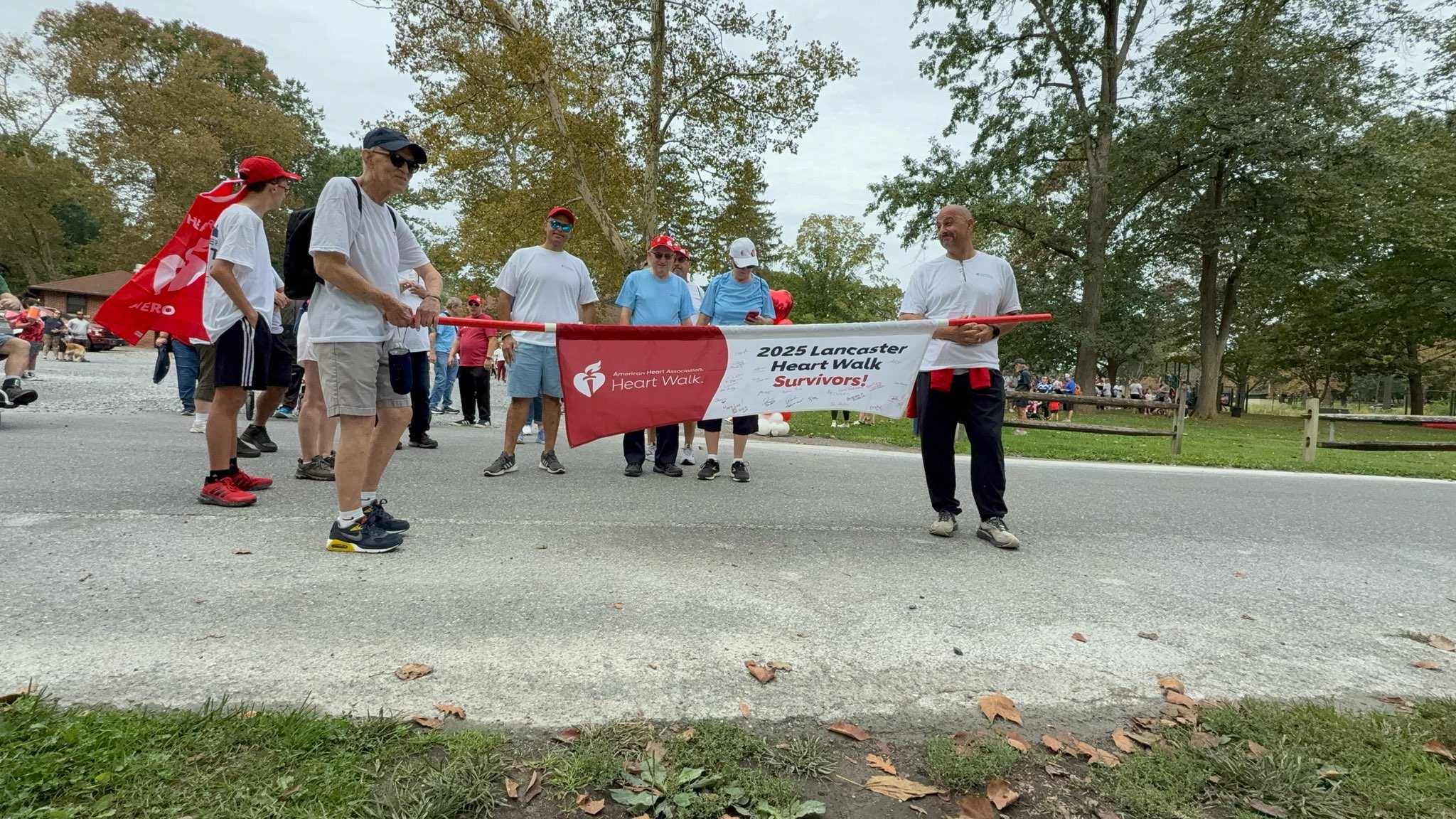 Lancaster turns out for the American Heart Association heart walk in ...