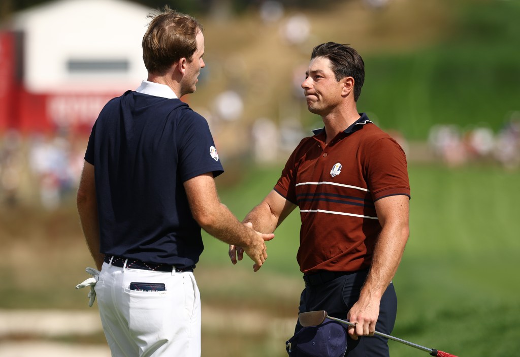 Viktor Hovland missing Ryder Cup Day 2 afternoon session with injury