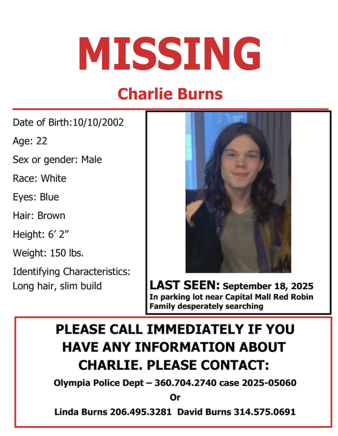 Bellingham man's car was found abandoned in Olympia; family seeks ...