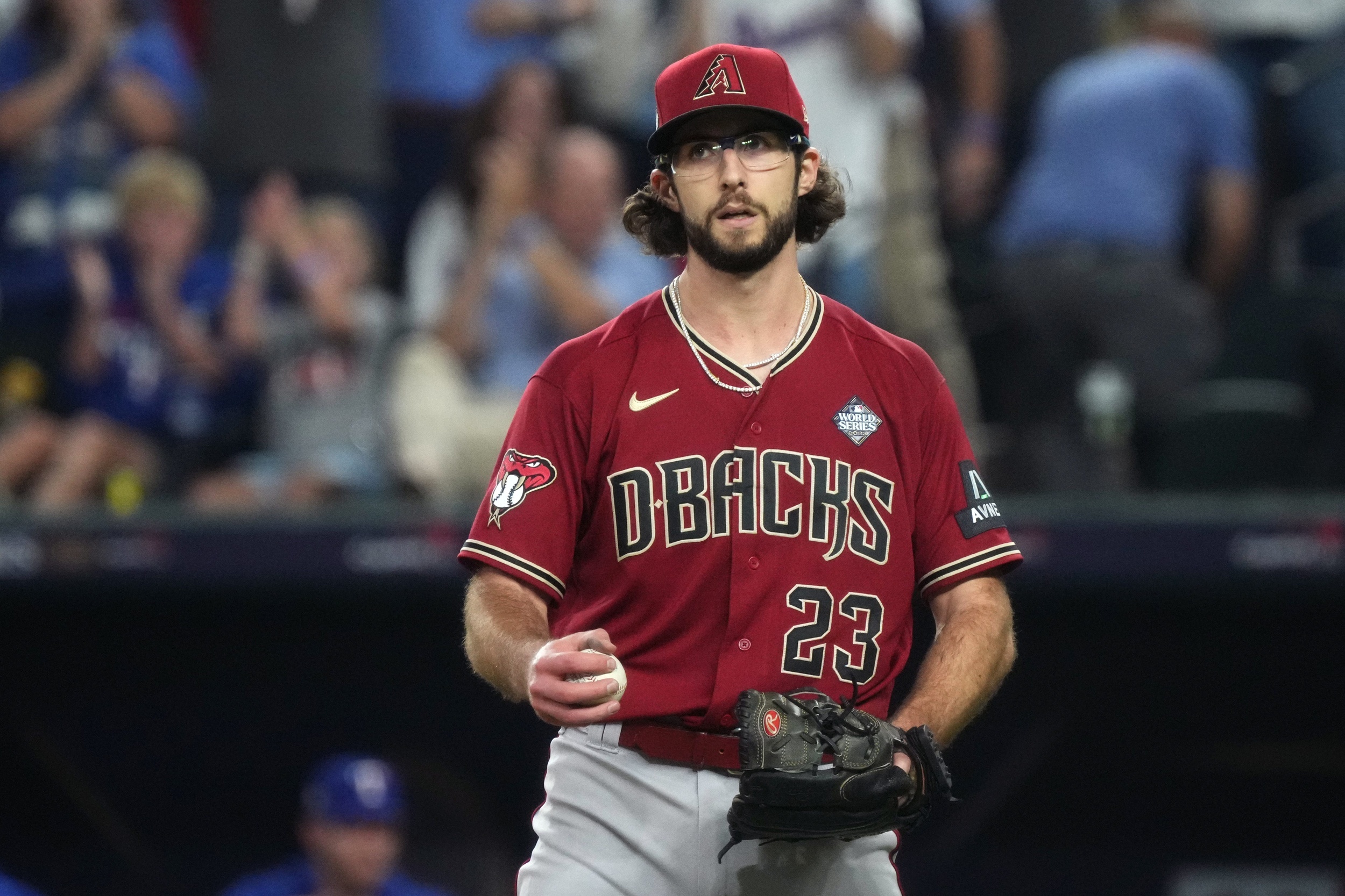 Zac Gallen gets emotional after his possible final start with the ...