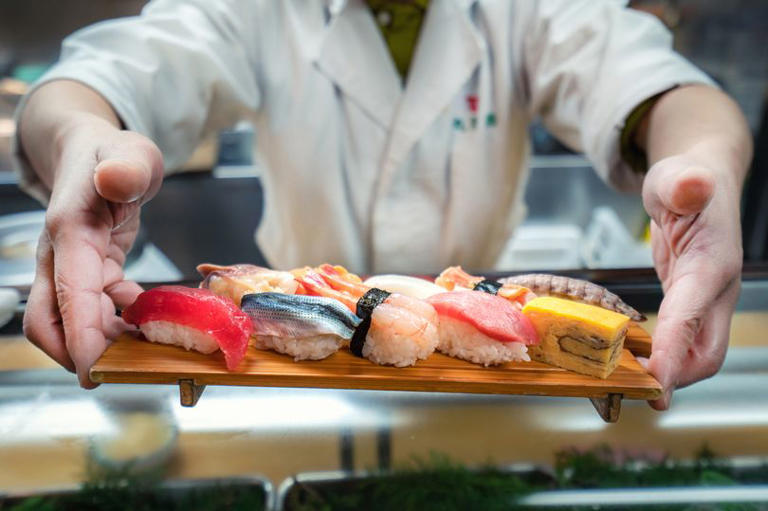 First Dates Fred Sirieix teaches lags to make sushi at infamous jail's ...