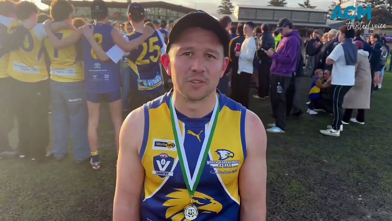 HFNL football grand final: Jarryd Lewis, North Warrnambool Eagles