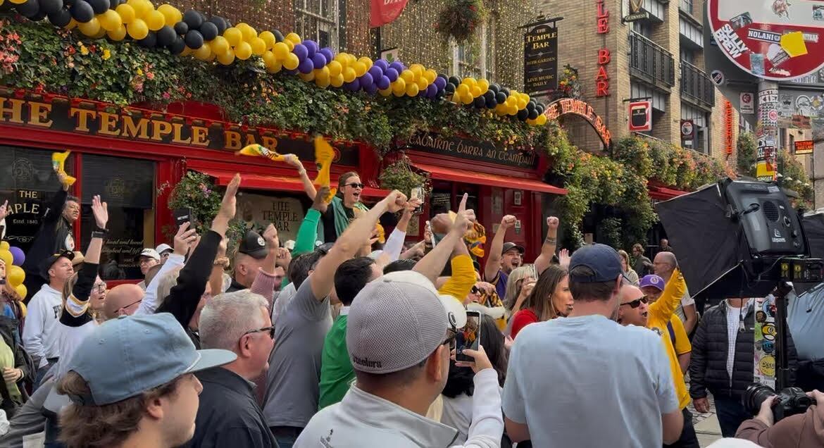 Pittsburgh Steelers fans invade Dublin for history-making game