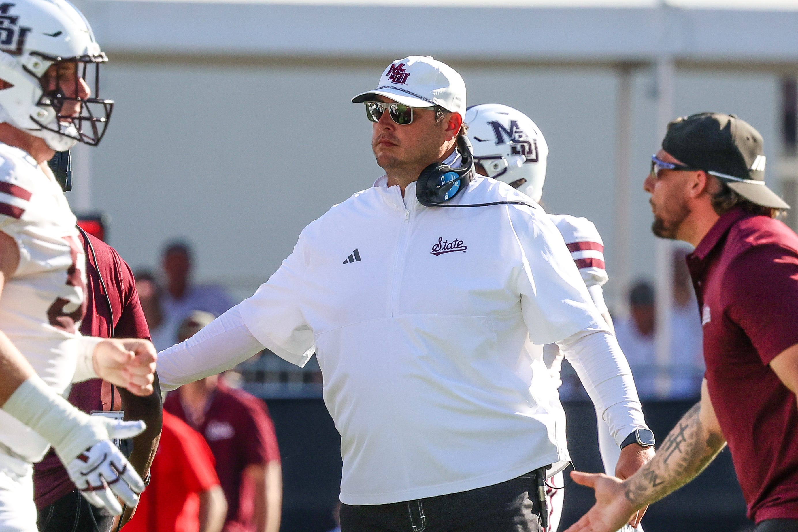 Jeff Lebby gives injury updates on Mississippi State starters Isaac ...