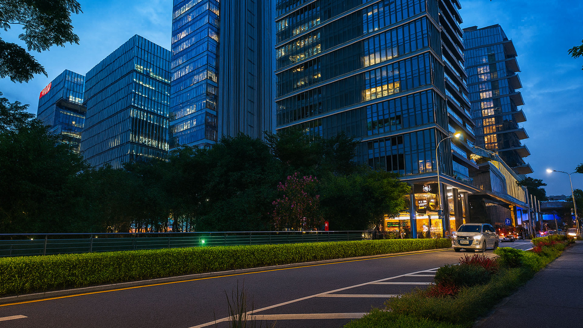 Jalan Malam di Houhai Nanshan – China 4K HDR