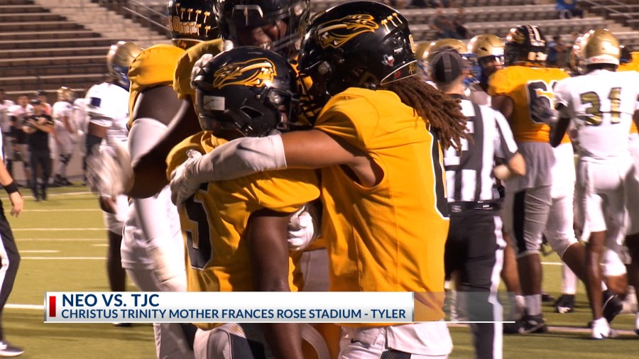 TJC football stays unbeaten with 45-29 win over Northeastern Oklahoma A&M
