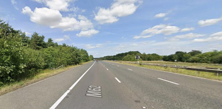 M62 fatal: Man, 56, dead after motorcycle crash on major motorway in ...