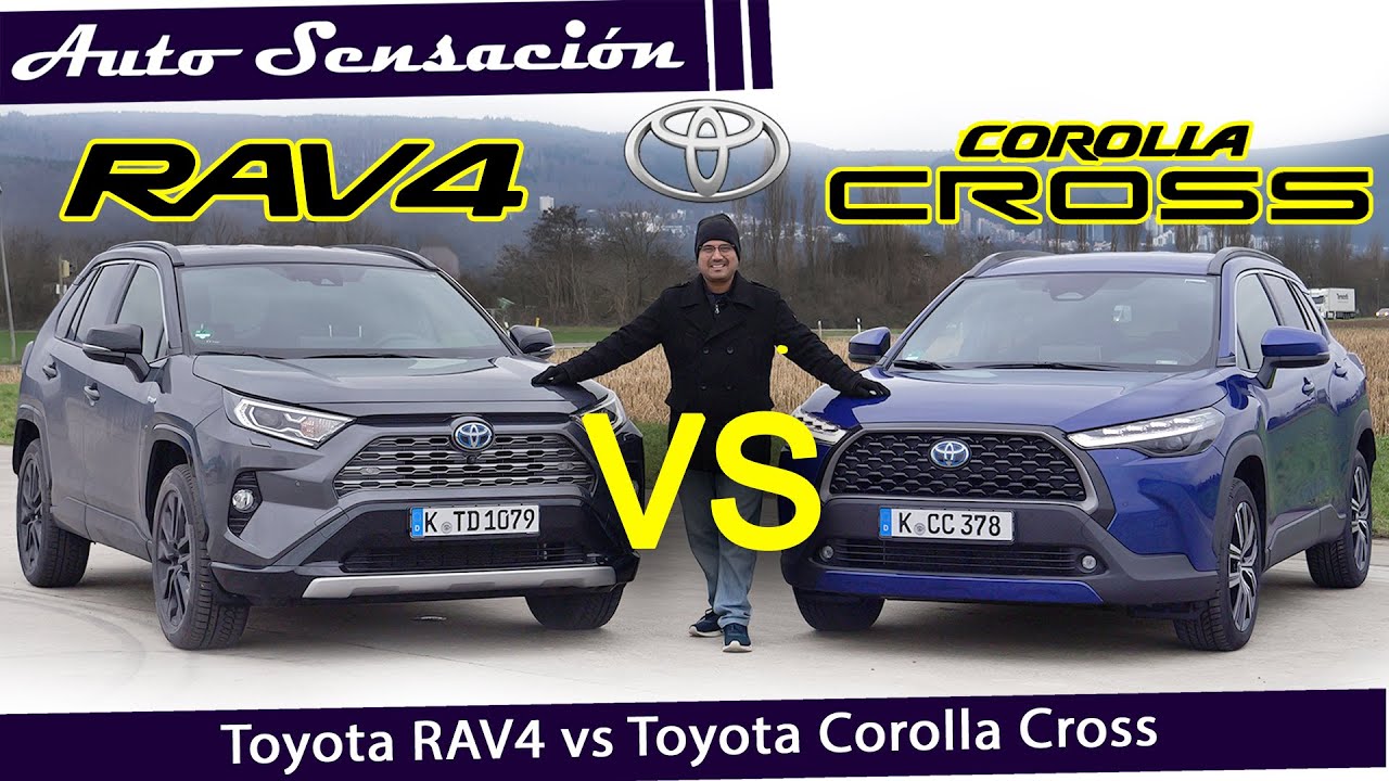 Comparativa entre Toyota RAV4 y Corolla Cross: Diseño, Tecnología y ...