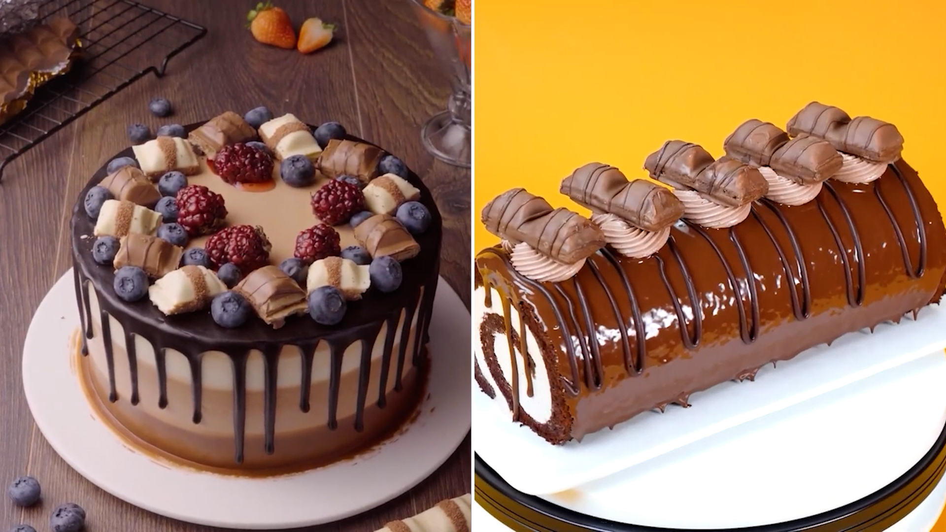 Chocolate layers and fruity accents