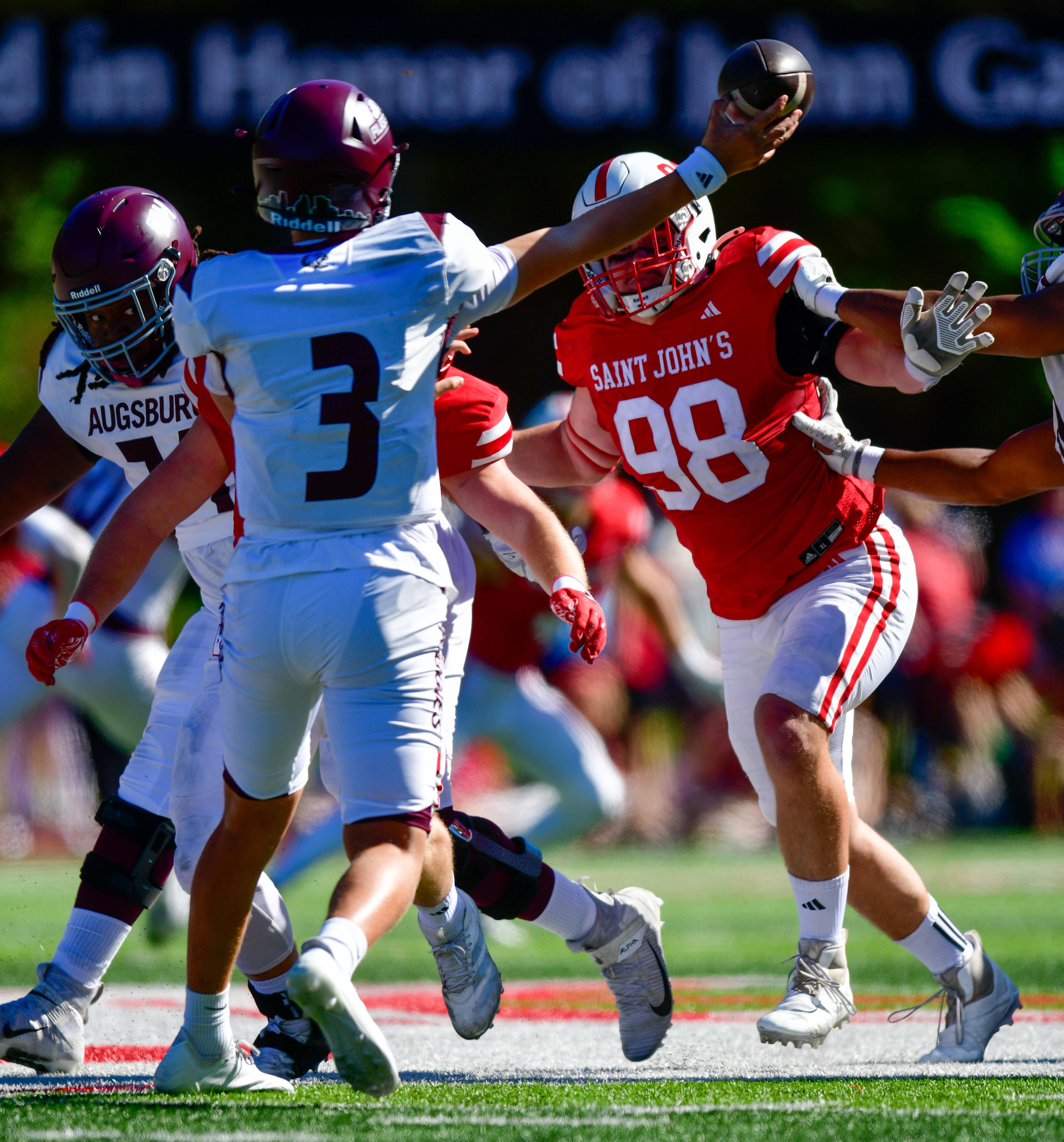 St. John's defense perfect against Augsburg, extend shutout streak