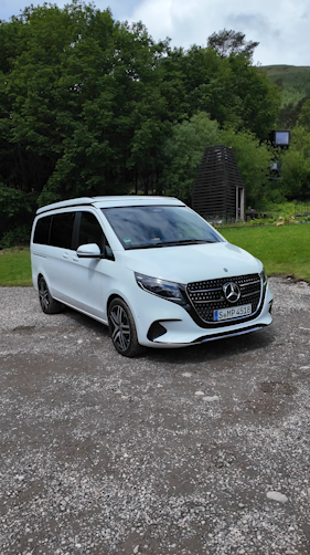 Mercedes V-Class Marco Polo with Pop-Up Roof Tent Feature