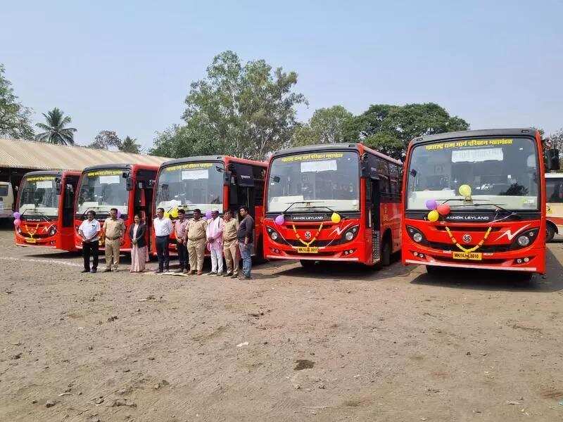 Many MSRTC buses from Barshi, Jamkhed and Dharashiv towards Pune ...