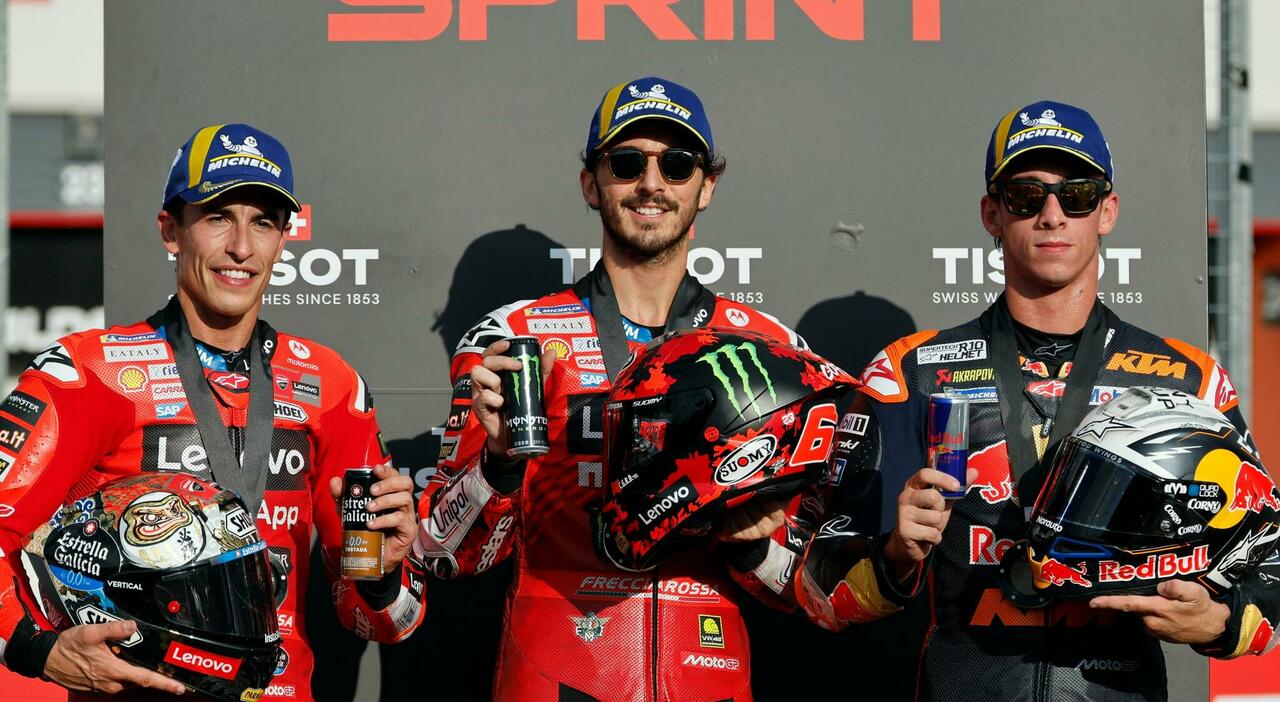 MotoGp Giappone, Bagnaia vince: Marc Marquez (in lacrime) è campione ...