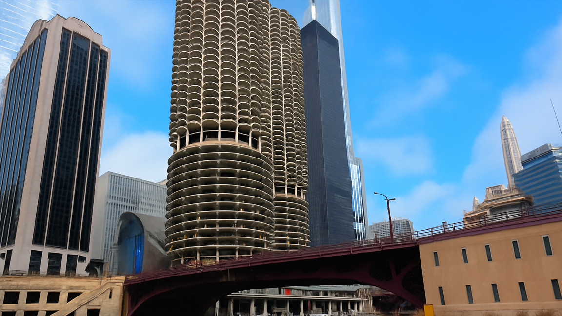 Recorrido a pie por la Magnificent Mile y el Riverwalk de Chicago en 4K