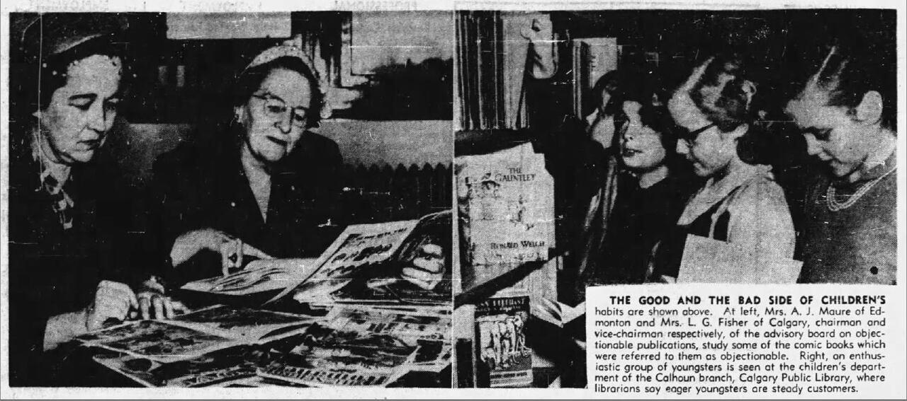 Alberta has banned graphic books before. In the 1950s, 'salacious ...