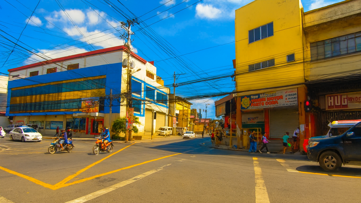 Vandring langs Colon Street i Cebu City (4K)