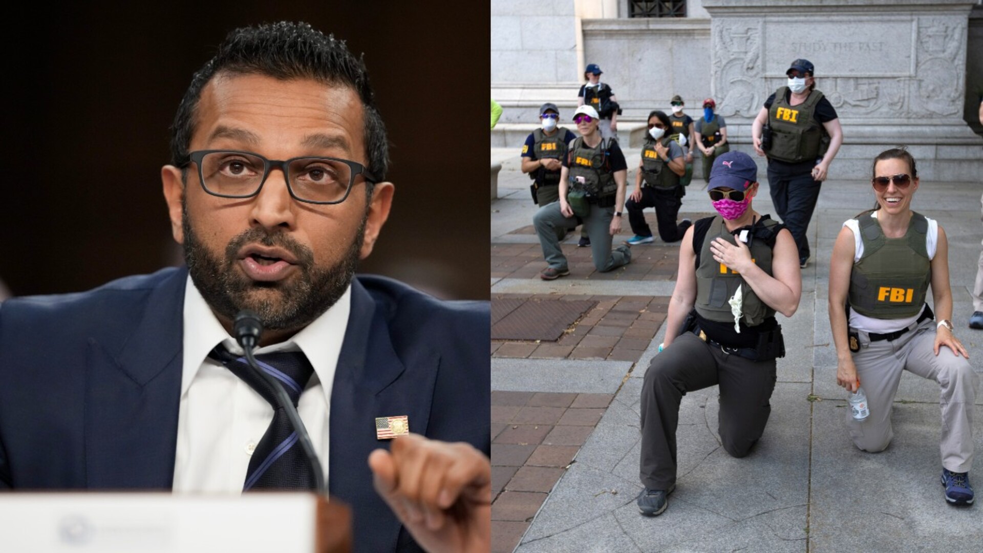 ‘Delayed karma’: FBI fires agents who kneeled during 2020 George Floyd ...