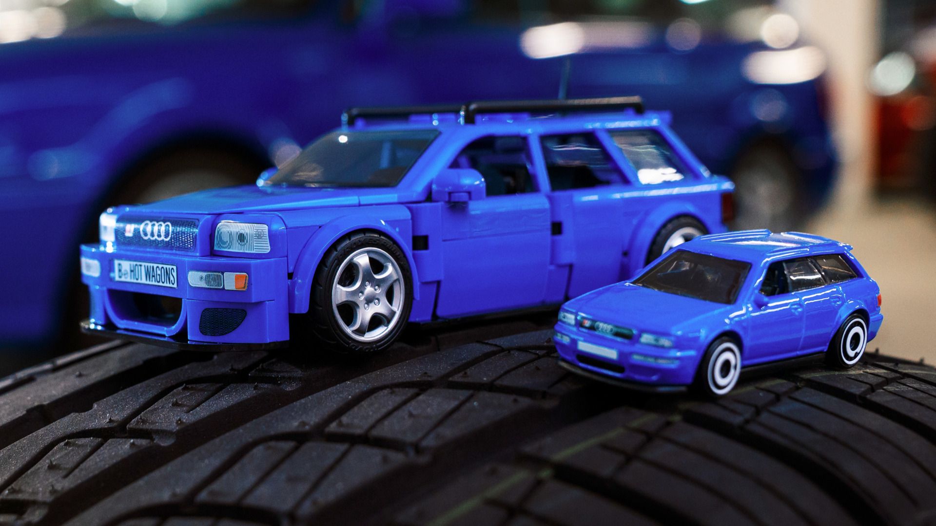 Mattel Expands Automotive Brick Kits With Awesome Audis