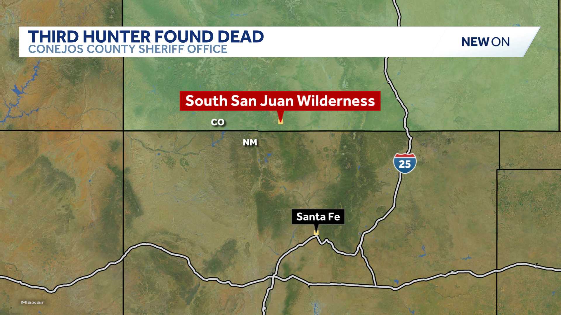 3rd hunter dies in remote area of San Juan Wilderness