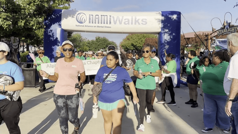 Hundreds gather at Morgan's Wonderland for 19th annual NAMI Walks to ...