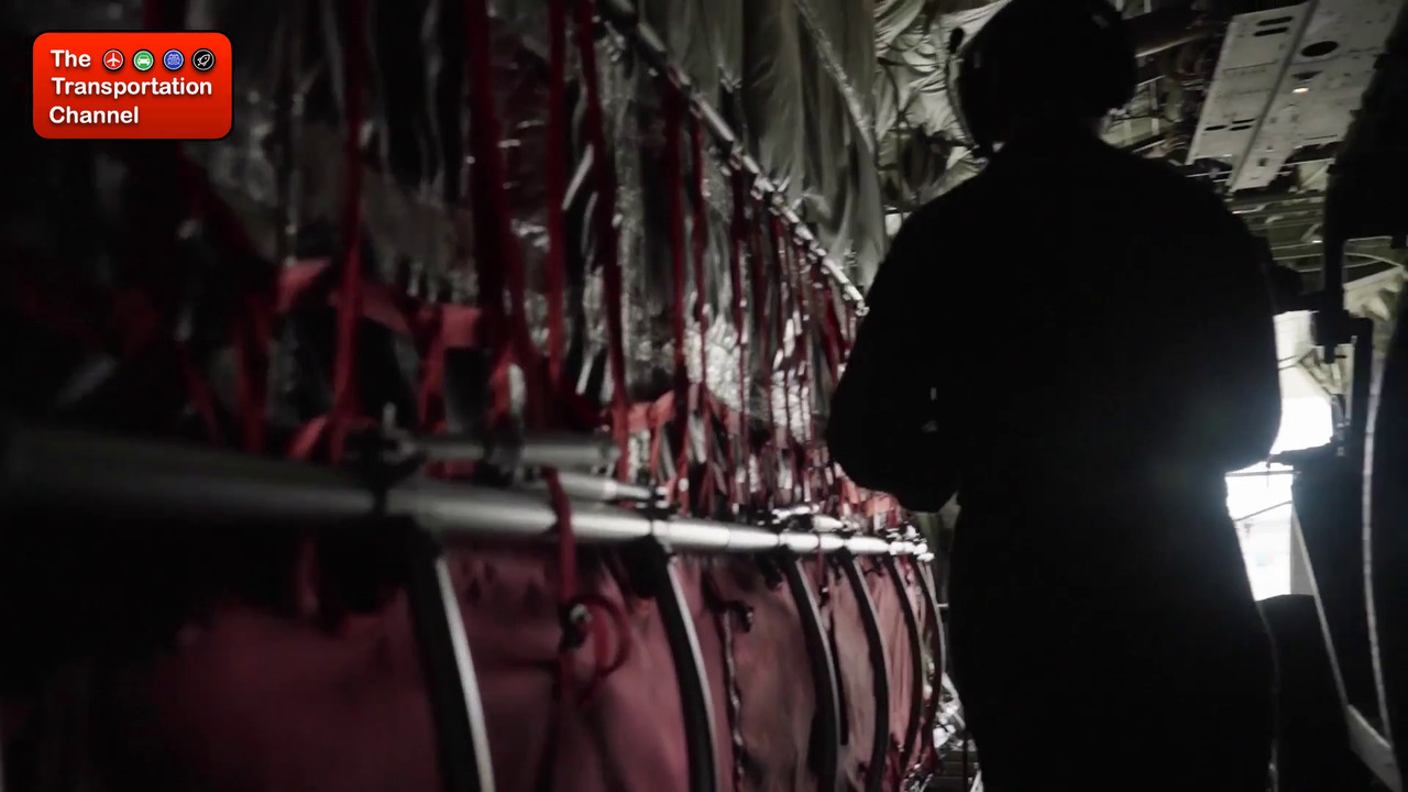 Inside of a Military Aircraft