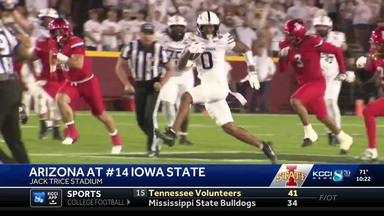 Highlights: Iowa State football takes down Arizona to improve to 5-0