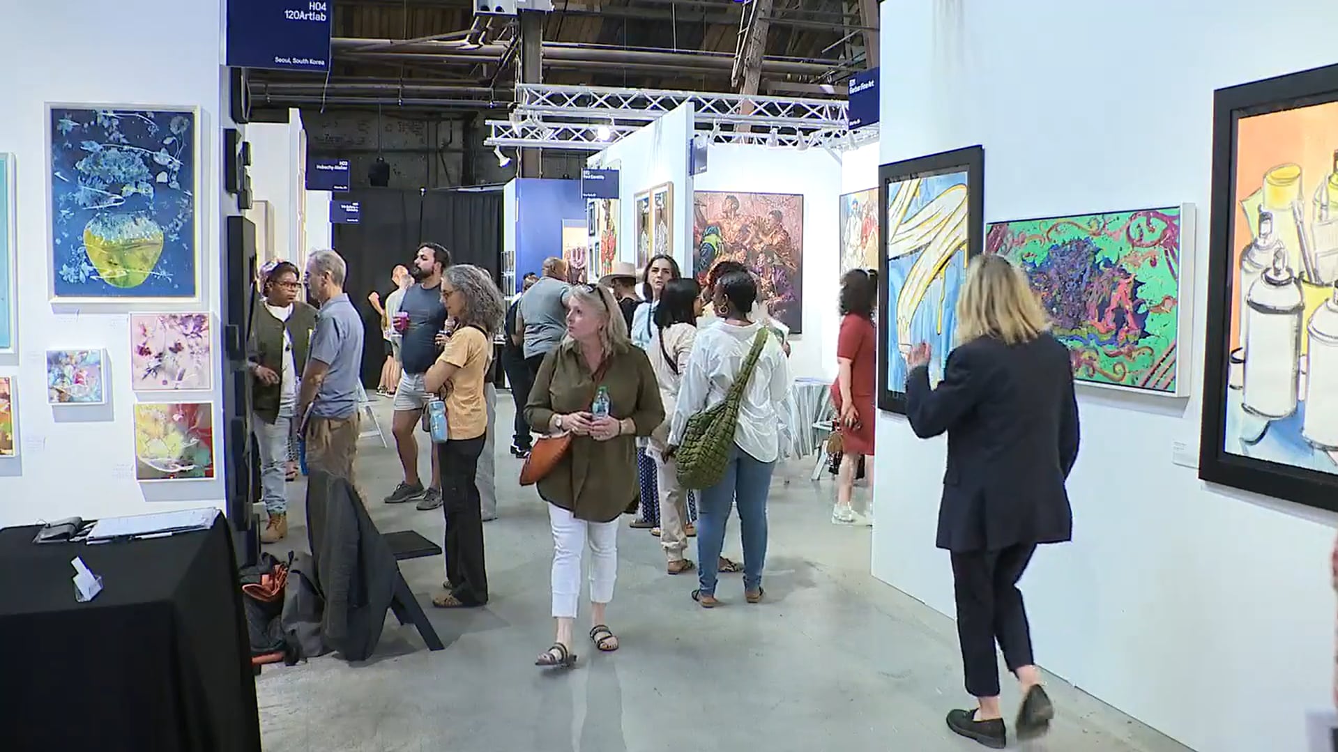 Atlanta Art Fair happening this weekend at Pullman Yards