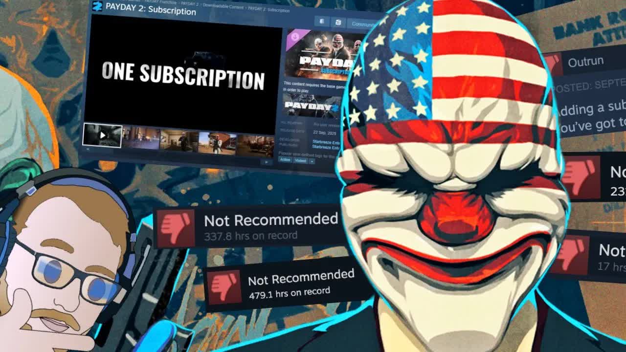 Payday 2 in 2025 is an embarrassment to gaming