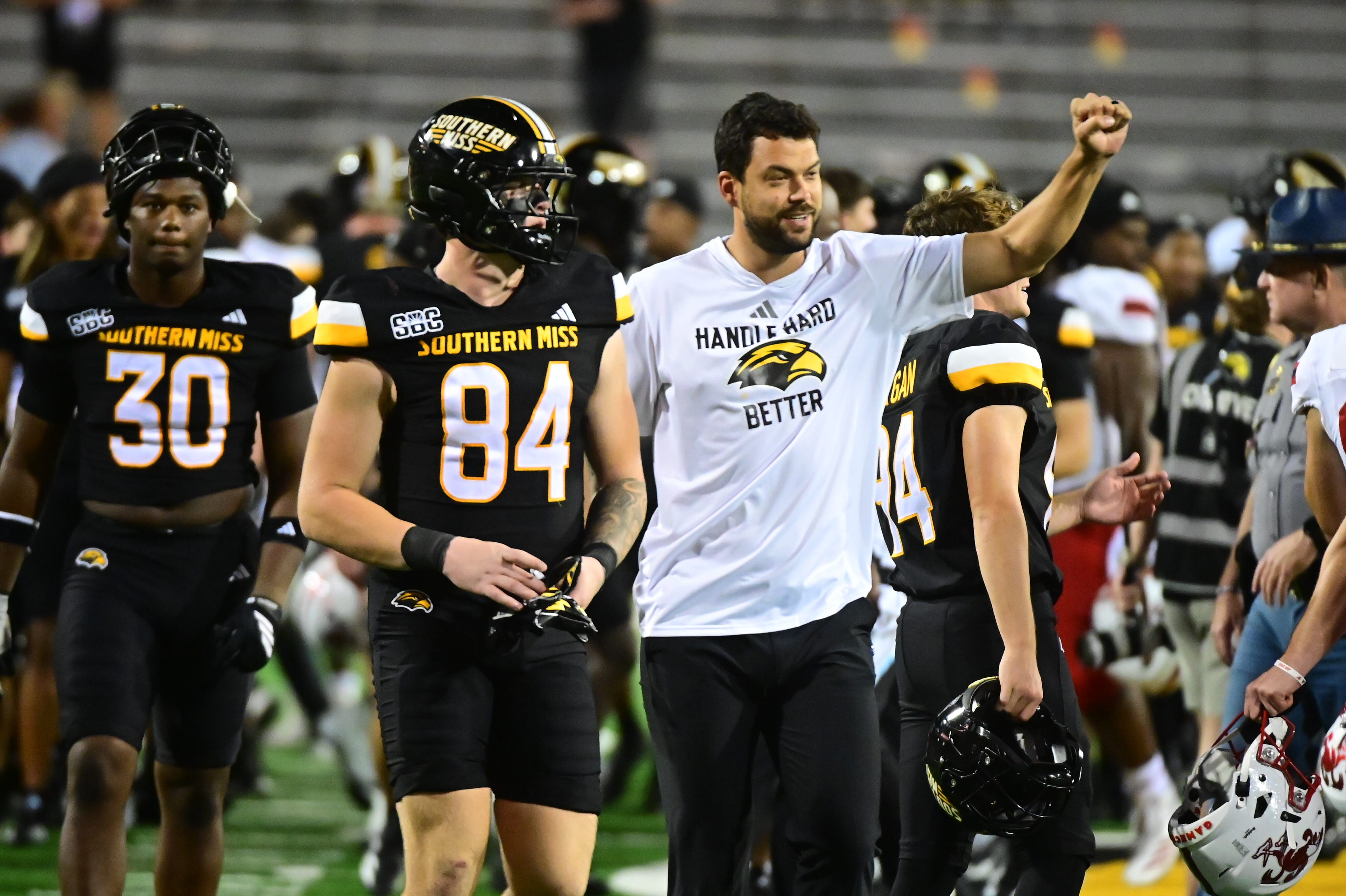 Southern Miss football vs Arkansas State highlights as Golden Eagles ...