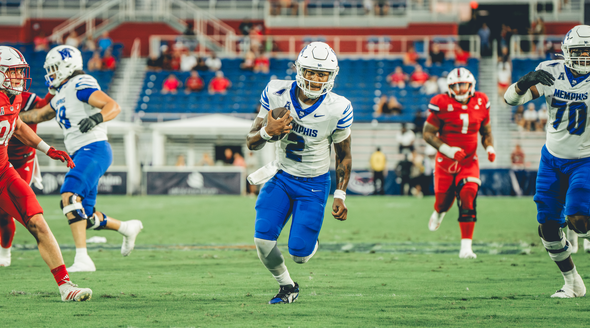 Why Memphis football QB Brendon Lewis doesn't plan to slide, and how he ...