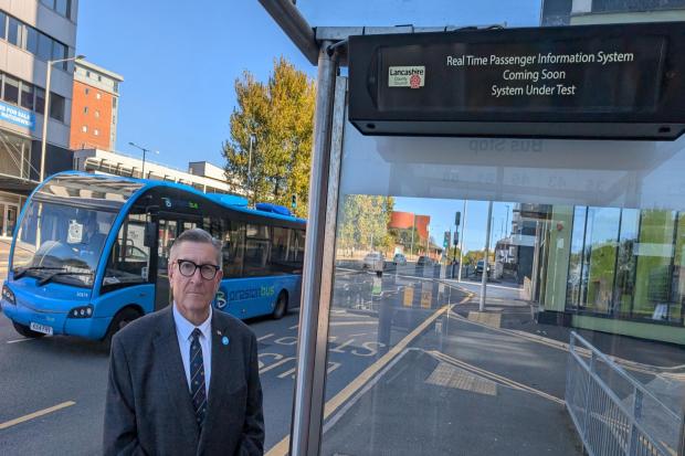 Live digital information coming to East Lancs bus stops early next year