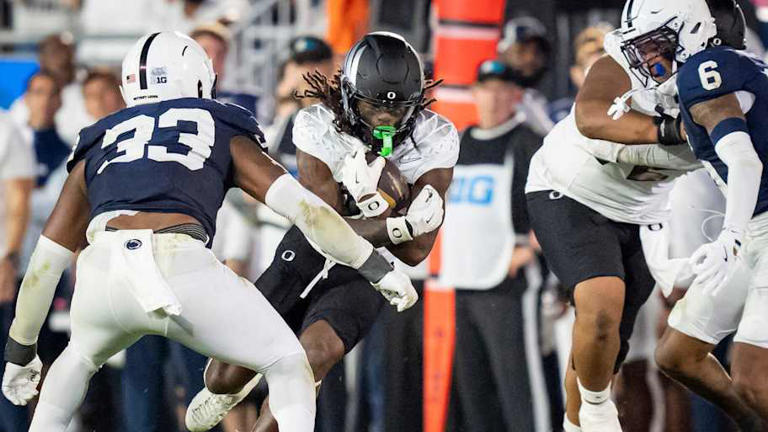 Controversial Call Overturns Crucial Fumble In Oregon vs. Penn State