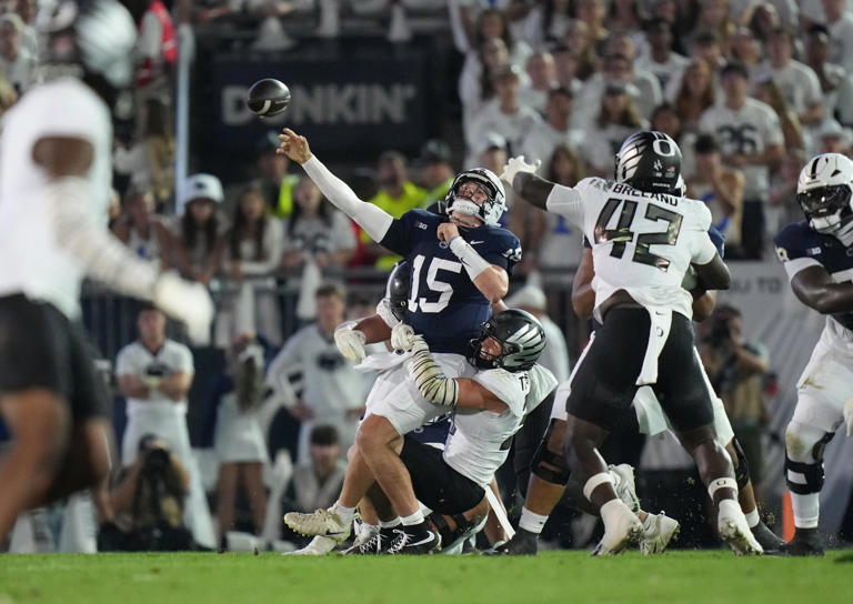 Big Ten Roundup-- Week 5 involves major changes after Oregon beats Penn ...