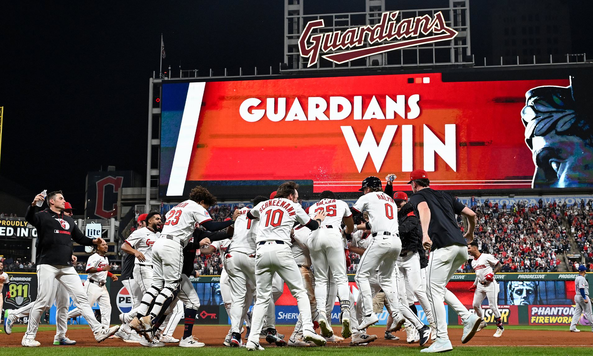 Astonishing Texas Rangers error hands Cleveland Guardians playoff spot ...