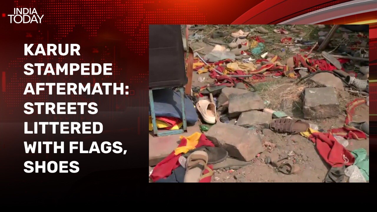 Ground Report: Streets littered with flags, shoes show aftermath of ...