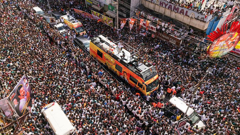 Karur stampede: DGP flags key lapses as crowd surge at TVK chief Vijay ...