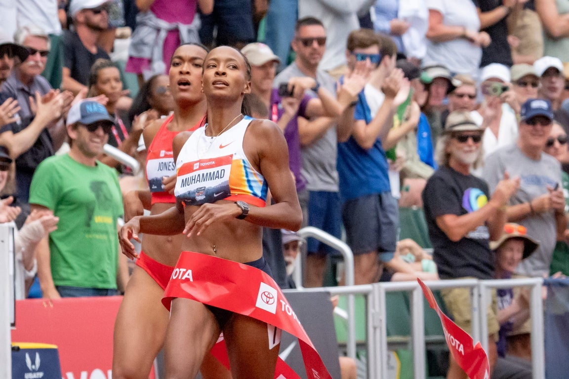 Spectacular photos highlight Olympic hurdler and world champion Dalilah ...