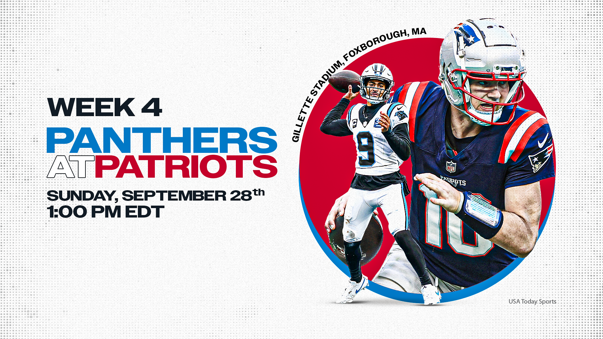 What TV channel is Patriots vs. Panthers on today? Time, schedule for ...
